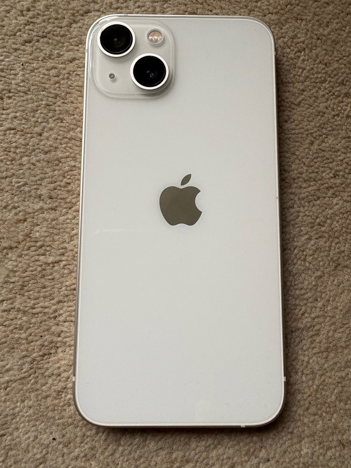 iPhone 13 128GB Unlocked White Mobile Phone Excellent Condition ...