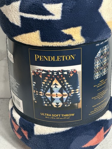 Pendleton Ultra Soft Plush Throw Blanket 50x70 100% Polyester Big ...