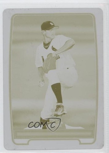 2012 Bowman - Prospects Boone Whiting #BP48 Printing Plate Yellow /1 ...