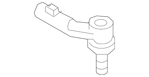 Genuine Audi Outer Tie Rod 1K0-423-812-K | eBay