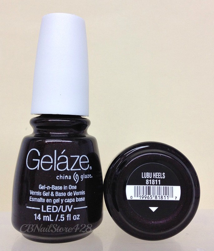 Gelaze by China Glaze -Nail Gel Polish- Gel-n-Base In One - Series 1 ...