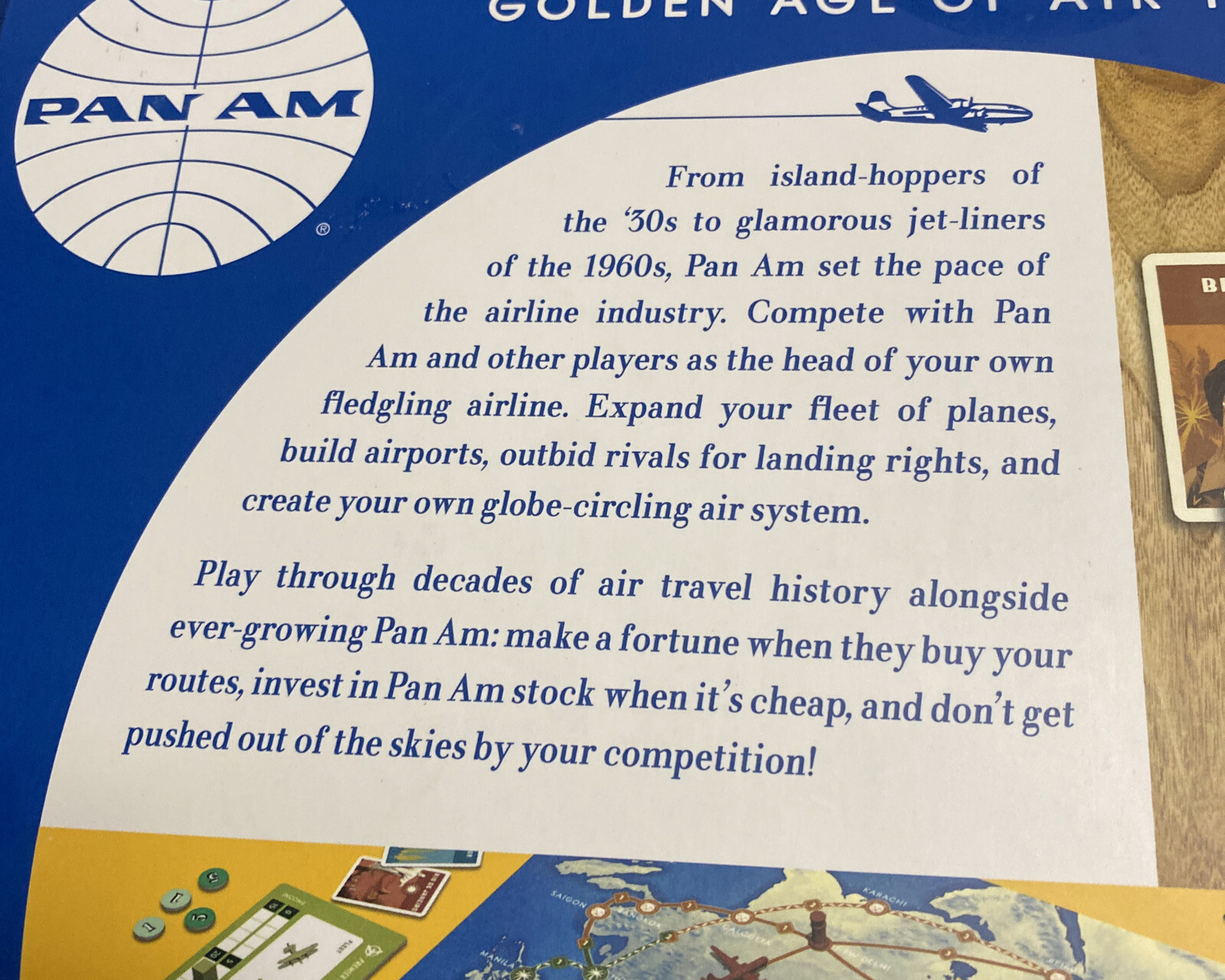 Funko Pan Am The Game Board Game Airline Industry Expand Airways ...