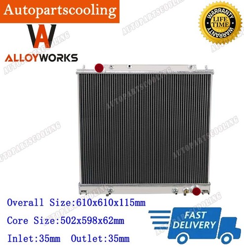4 Row Aluminum Radiator For 1994-2007 Mitsubishi Delica/ L400/ Express ...