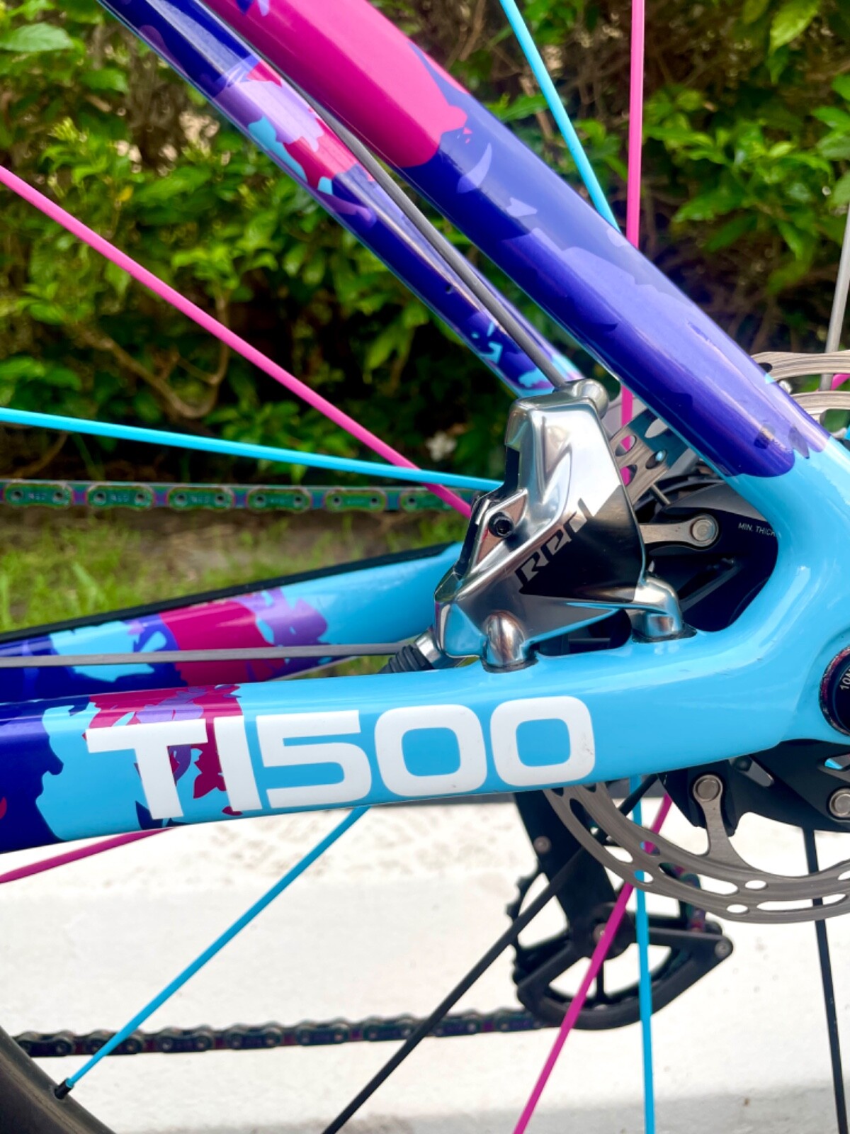 WINSPACE T1500 AERO FRAME SRAM RED & CERMAIC SPEED PULLEY | eBay