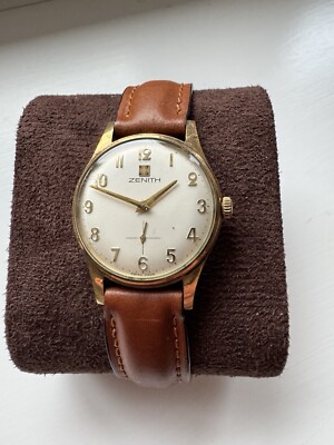 Zenith 9ct Gold Men's Vintage 1970's Watch. | eBay