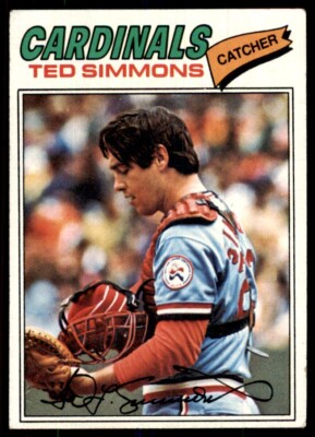 1977 Topps. Ted Simmons A Baseball Cards #470 | eBay