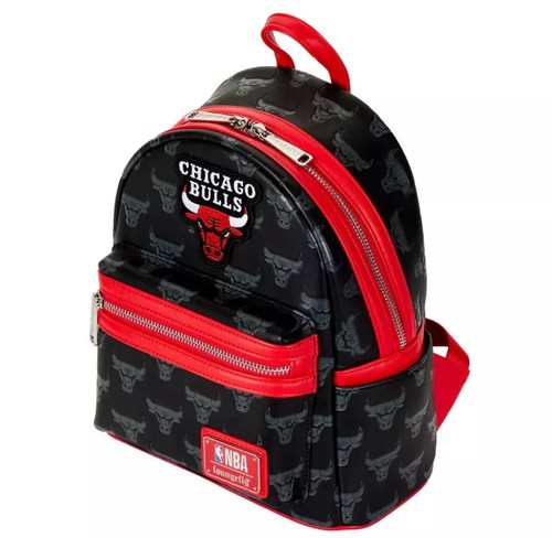 Loungefly NBA: Chicago Bulls Logo Mini-Backpack NWT | eBay
