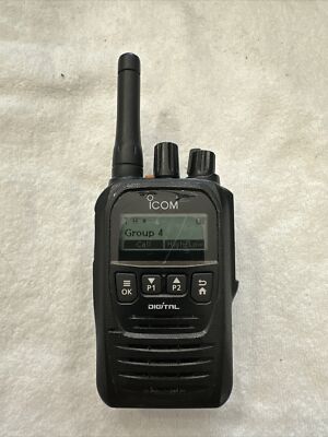Icom F62D Portable Two-Way Radio - Compact & IP67 - Bluetooth & NXDN | eBay
