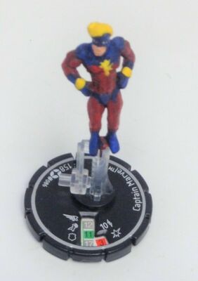 Marvel Heroclix Critical Mass 086 Captain Marvel Unique | eBay
