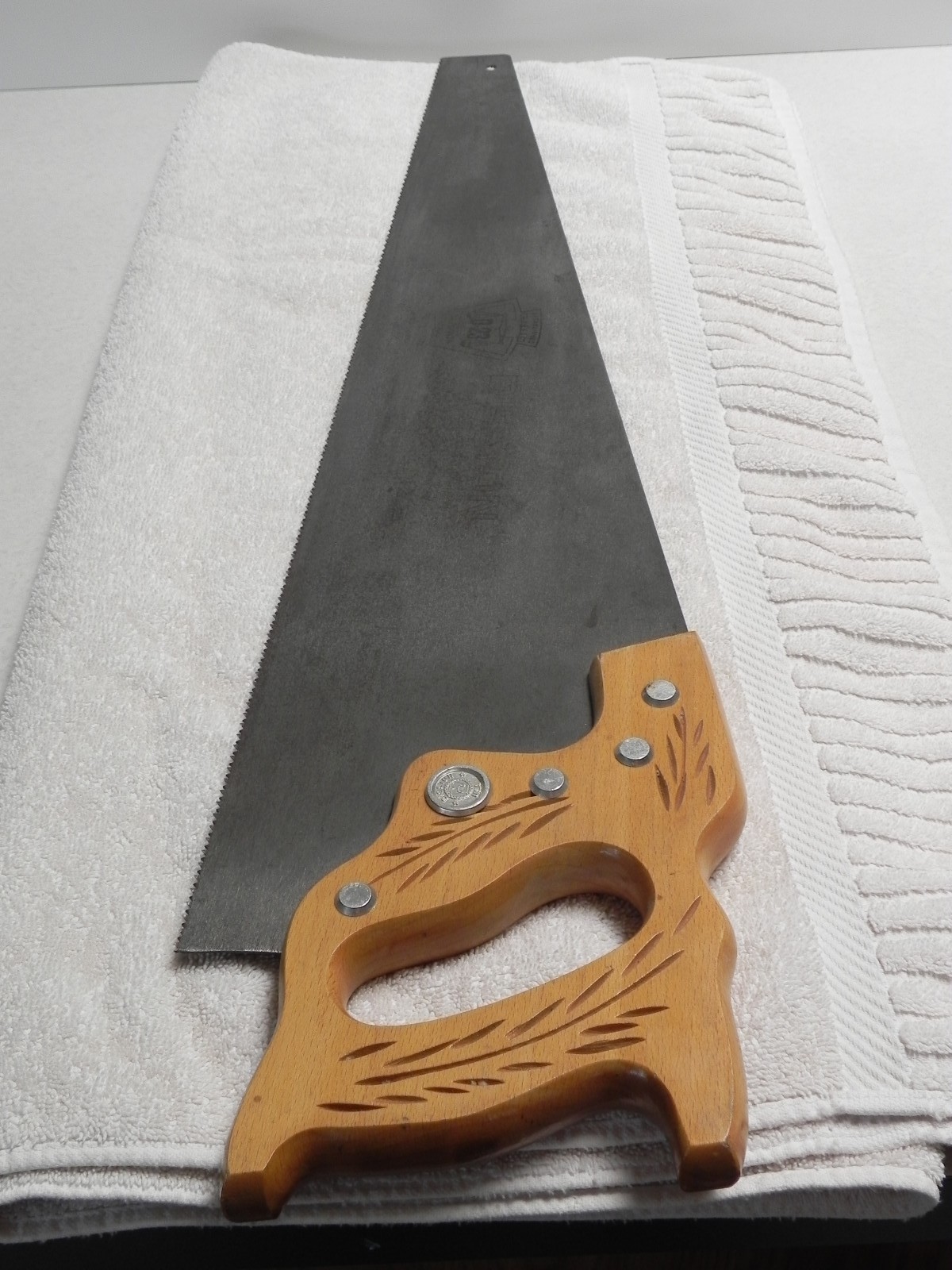 Disston D23 11 TPI 26" Hand Saw Straight Back Cross Cut Excellent | eBay