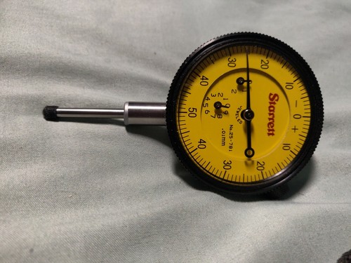 STARRETT 25-781J INDICATOR DIAL FINE MEASUREMENT METRIC MILLING TOOL ...