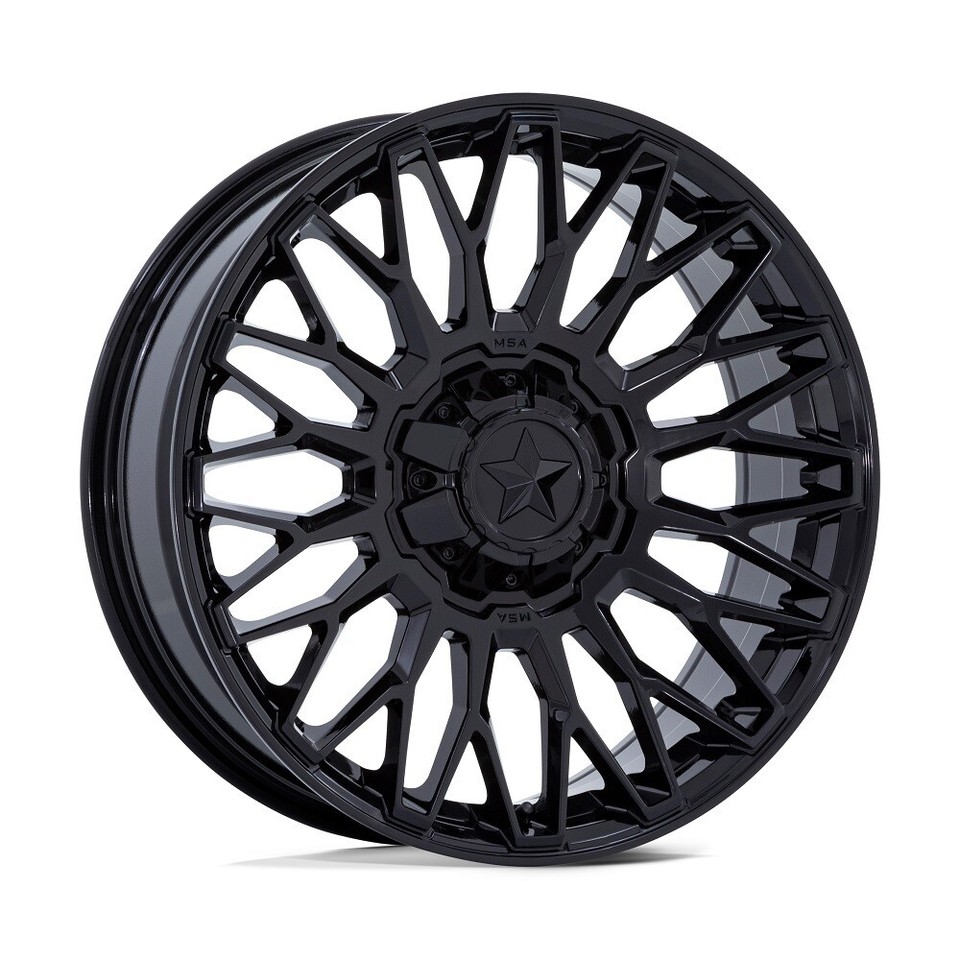 MSA Clubber 22" Wheels Black 35" Outlaw Max Tires Kawasaki Mule Pro FXT ...