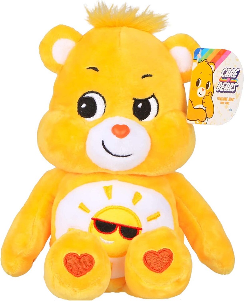Care Bears 9" Plush Bedtime Good Luck Grumpy Cheer Funshine or Earth ...