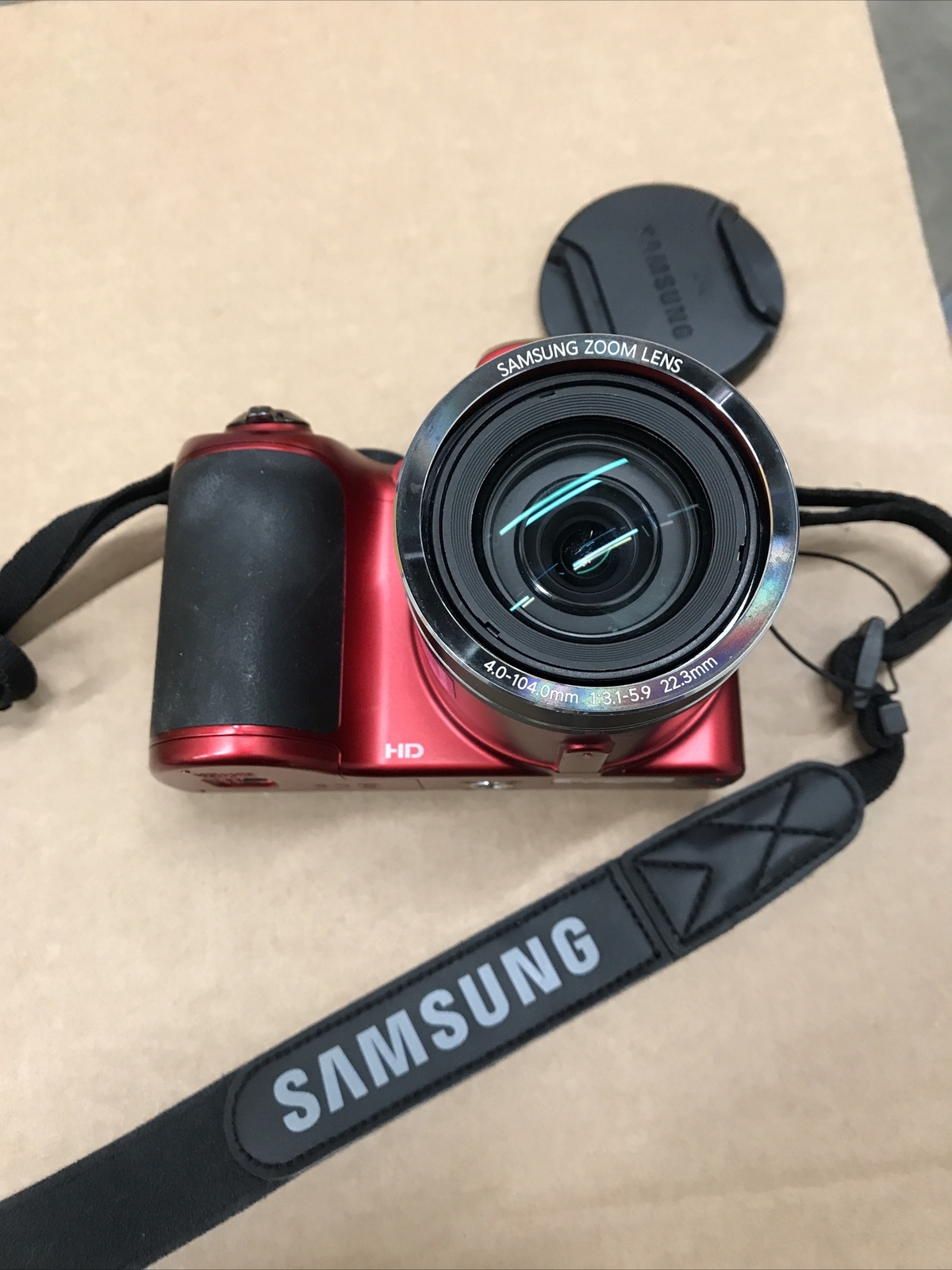 Samsung WB100 - HD Digital Camera RED 3D | eBay UK