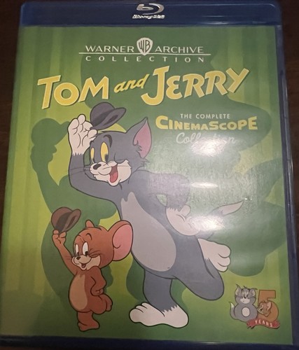 Tom & Jerry Complete Cinemascope Cartoon Collection - BLU-RAY Like New ...