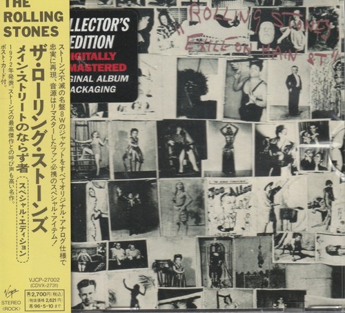 ROLLING STONES - EXILE ON MAIN ST. JAPAN. MINI-LP SLEEVE | eBay