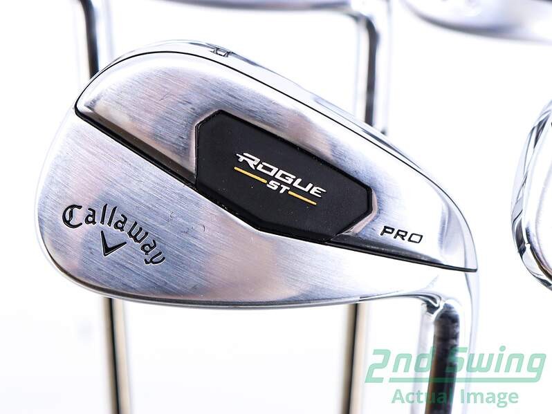 Callaway Rogue ST Pro Iron Set 7-PW AW Graphite Senior Right +1/2" | eBay