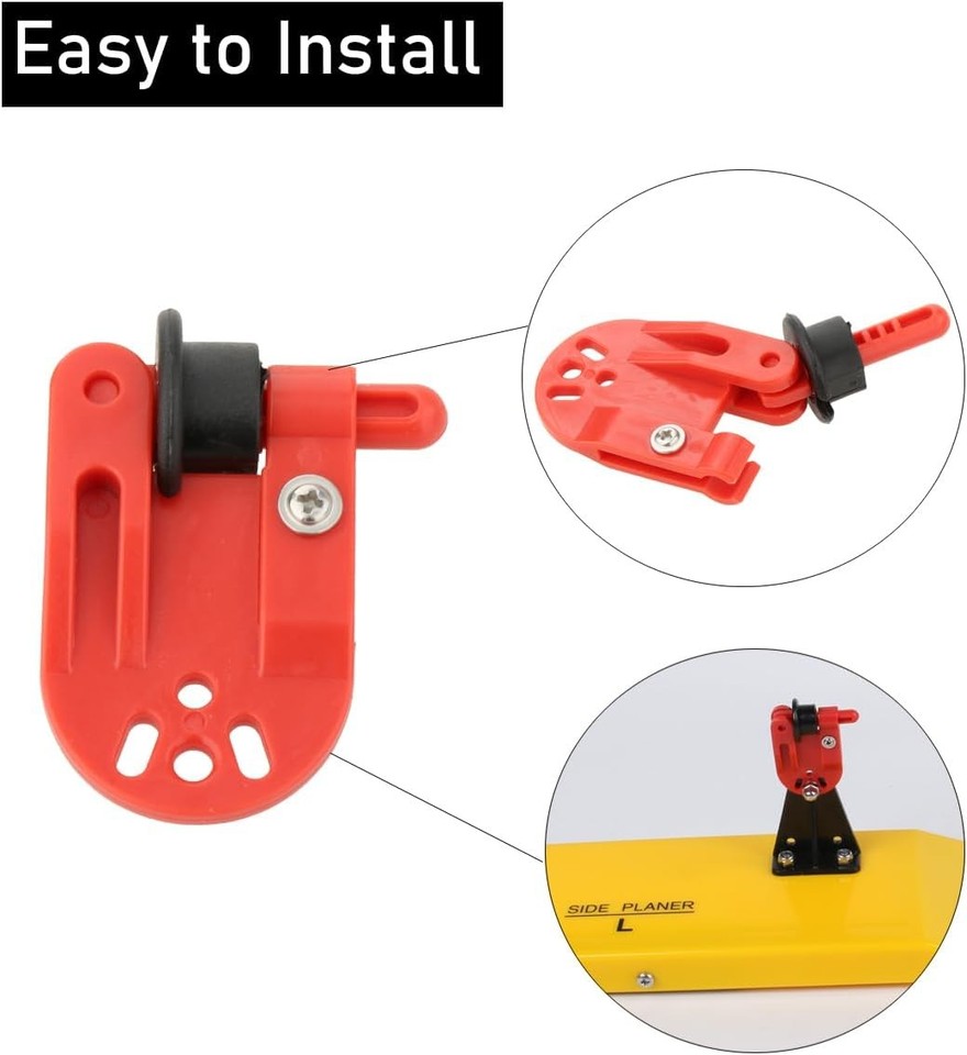 6piece SAMS Pro Release Clip, Sam's Planer Board Fishing Clip Red | eBay