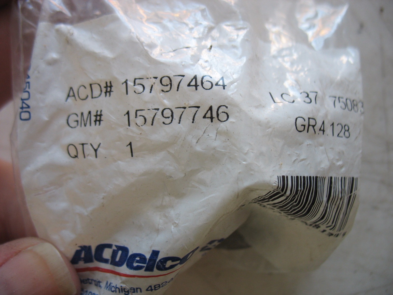 NOS Auto Trans Oil Cooler End Fitting ACDelco GM #15797464 #15797746 | eBay