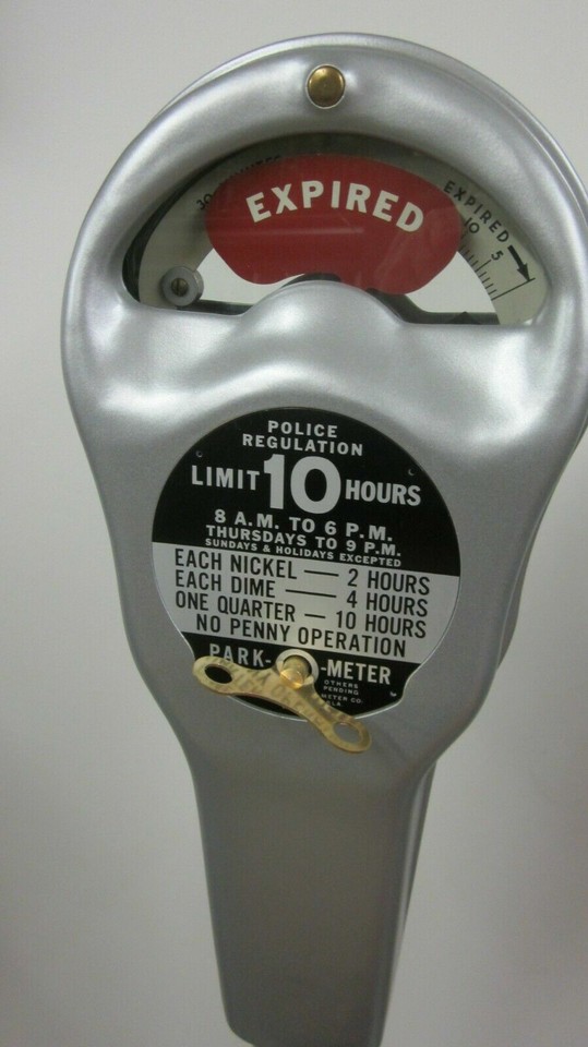 FEMALE MAINSPRING KEY for YOUR Park-O-Meter, Rockwell POM Parking Meter ...