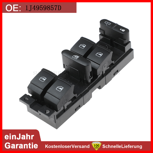 WINDOW LIFT SWITCH FOR VW PASSAT GOLF 4 BORA SEAT LEON 1J4959857D | eBay