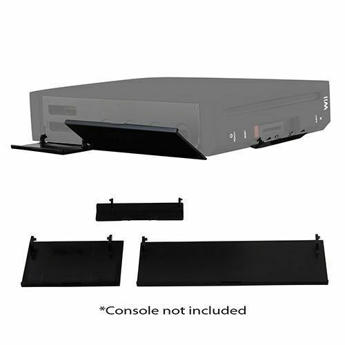Wii - Black Console Door Cover Flap Replacement 3 PK Repair Part Parts ...