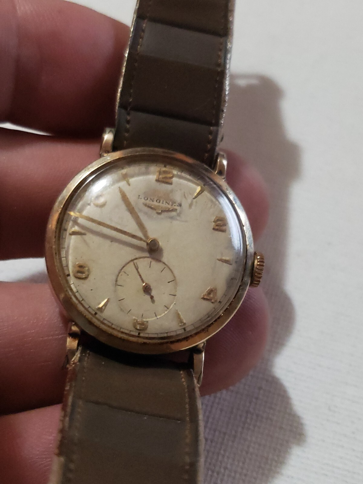 1956-57 Longines cal. 23Z Swiss 10k Gold Fill gf Manu… - Gem