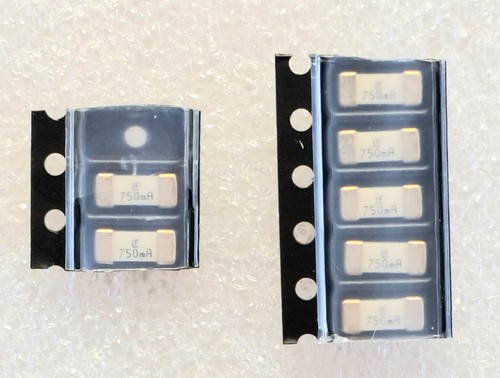 7pcs. Fuses 750mA MF-5050 SMD Very Fast Acting for soldering on board ...