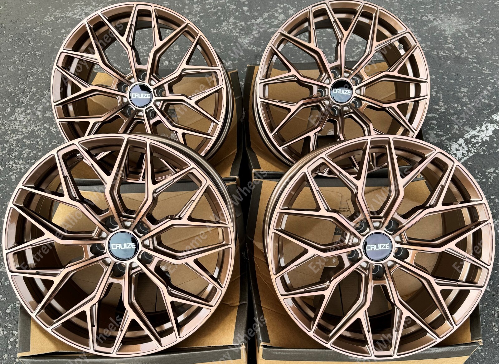 19" Bronze CR-7 Alloy Wheels Fits Bmw 3 4 Series G20 G21 G22 G23 G26 ...
