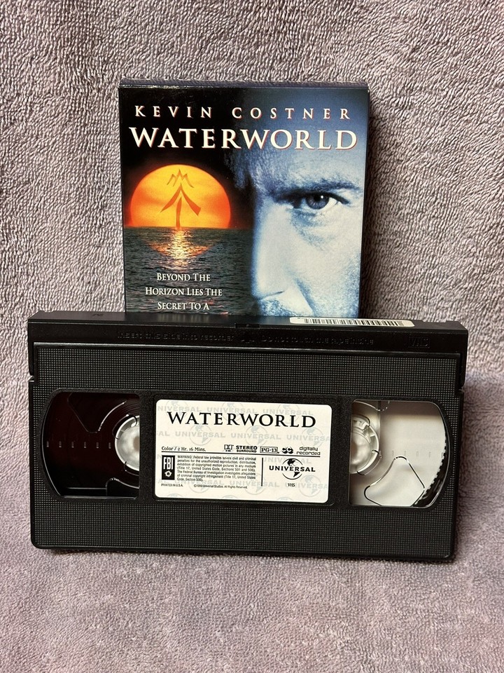 Waterworld (VHS, 1996) Kevin Costner 96898241939| eBay