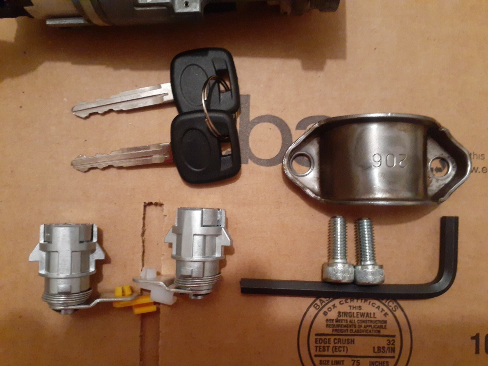 92 to 95 Toyota 4runner Pickup Ignition Switch 45020-35-4 Tilt Column ...