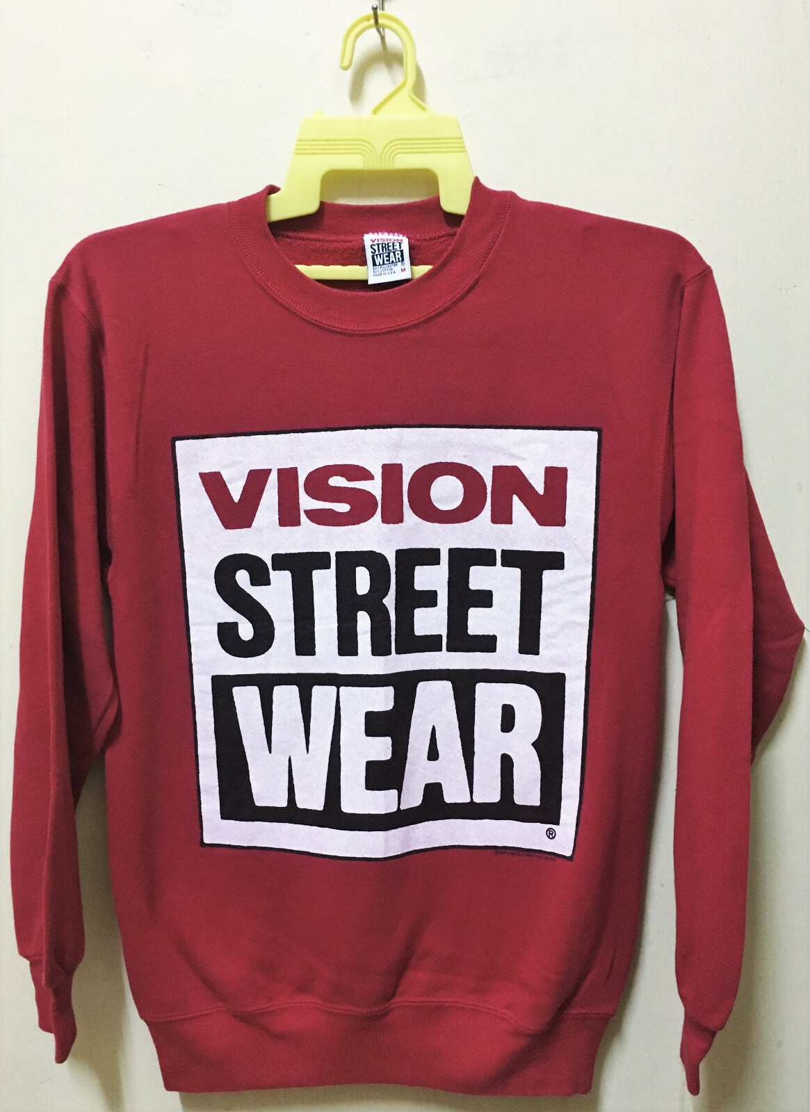 VINTAGE 1987 80s VISION STREET WEAR SKATEBOARD T-SHIR… - Gem