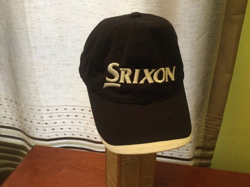 SRIXON GOLF HEADWEAR BASEBALL HAT CAP “PLAY A BETTER BALL” ADJ BLACK | eBay