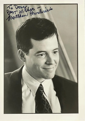 Matthew Broderick Autographed 5x7 Celebrity Photo (JSA) | eBay