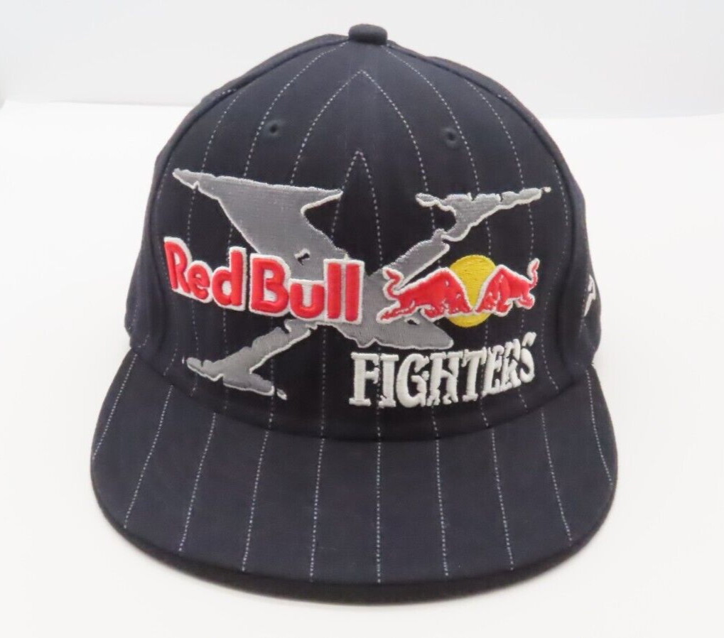 Red Bull X Fighter New Era 59Fifty Fox Racing Hat Str… - Gem