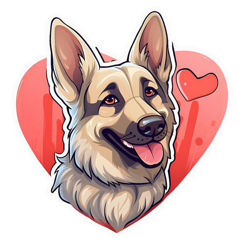 2X Deutscher Schäferhund Hund Auto Aufkleber Hunde Sticker | eBay