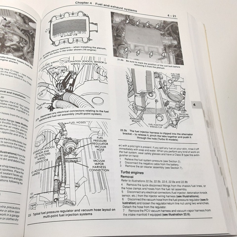Dodge Spirit & Plymouth Aclaim 1989-92 All Models Haynes Auto Repair ...