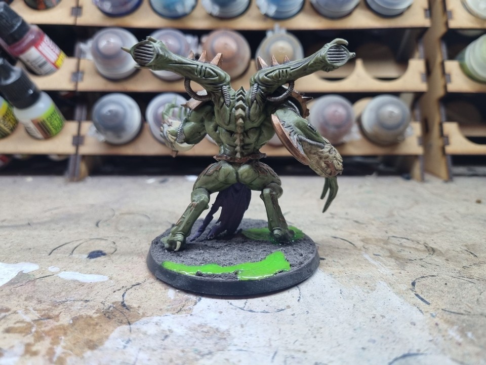 Warhammer 40k Death-guard Nurgle Demon Prince Oop Painted | eBay