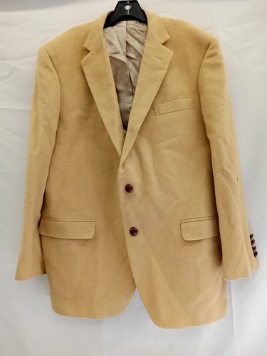 BROOKS BROTHERS 100% Camel Hair Blazer Men’s 46R Beige Sport Jacket | eBay