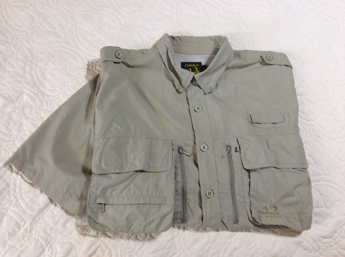 Cabela's Guidewear Men's Nylon Vented Fishing Camping… - Gem