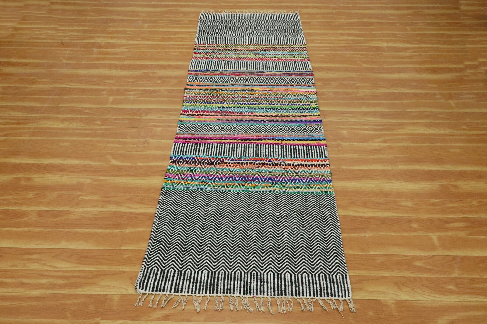 Handwoven Wool Jute Runner Kilim Carpet Hallway Stair Entryway Area ...
