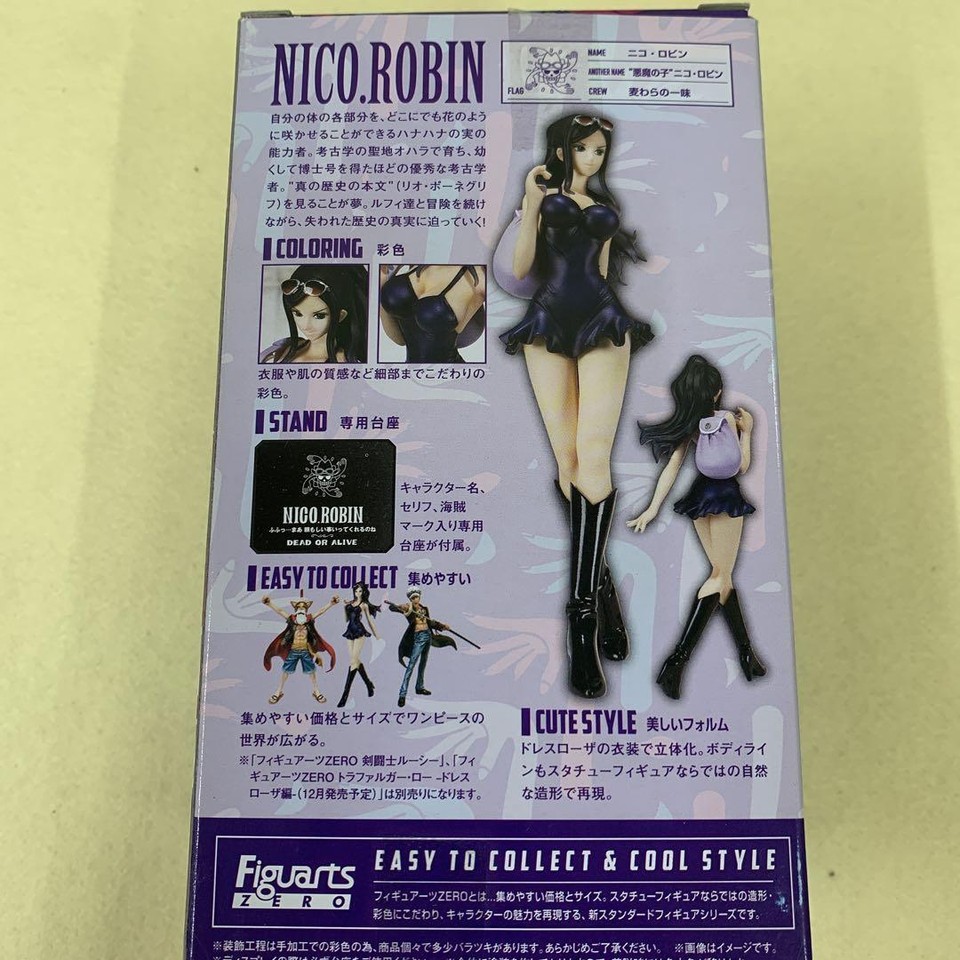 Figuarts ZERO One Piece Nico Robin Dress Rosa Edition Figure BANDAI | eBay
