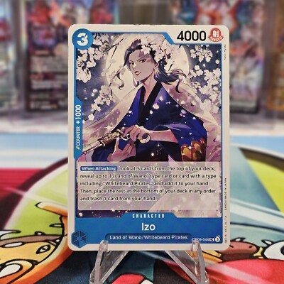 Izo OP09-044 UC Emperors in the New World One Piece NM/M | eBay