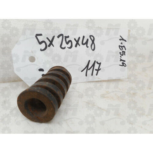 Cylindrical helical steel compression spring for cars, trucks and ...