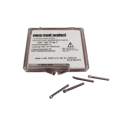 Coltene Whaledent P44-7 ParaPost Endodontic Posts .070 Green Stainless ...