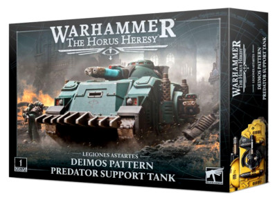 Horus Heresy Deimos Predator Support Tank NEW in BOX Warhammer 40K ...