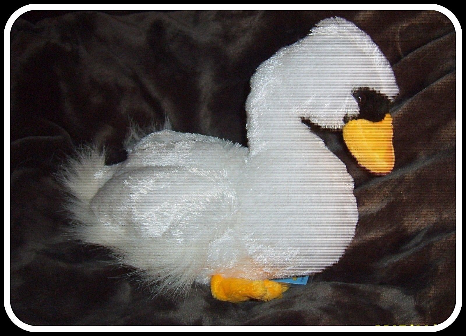 Webkinz Full-Size White Swan HM373 NWT Plush - Unused Sealed Tag, BRAND ...
