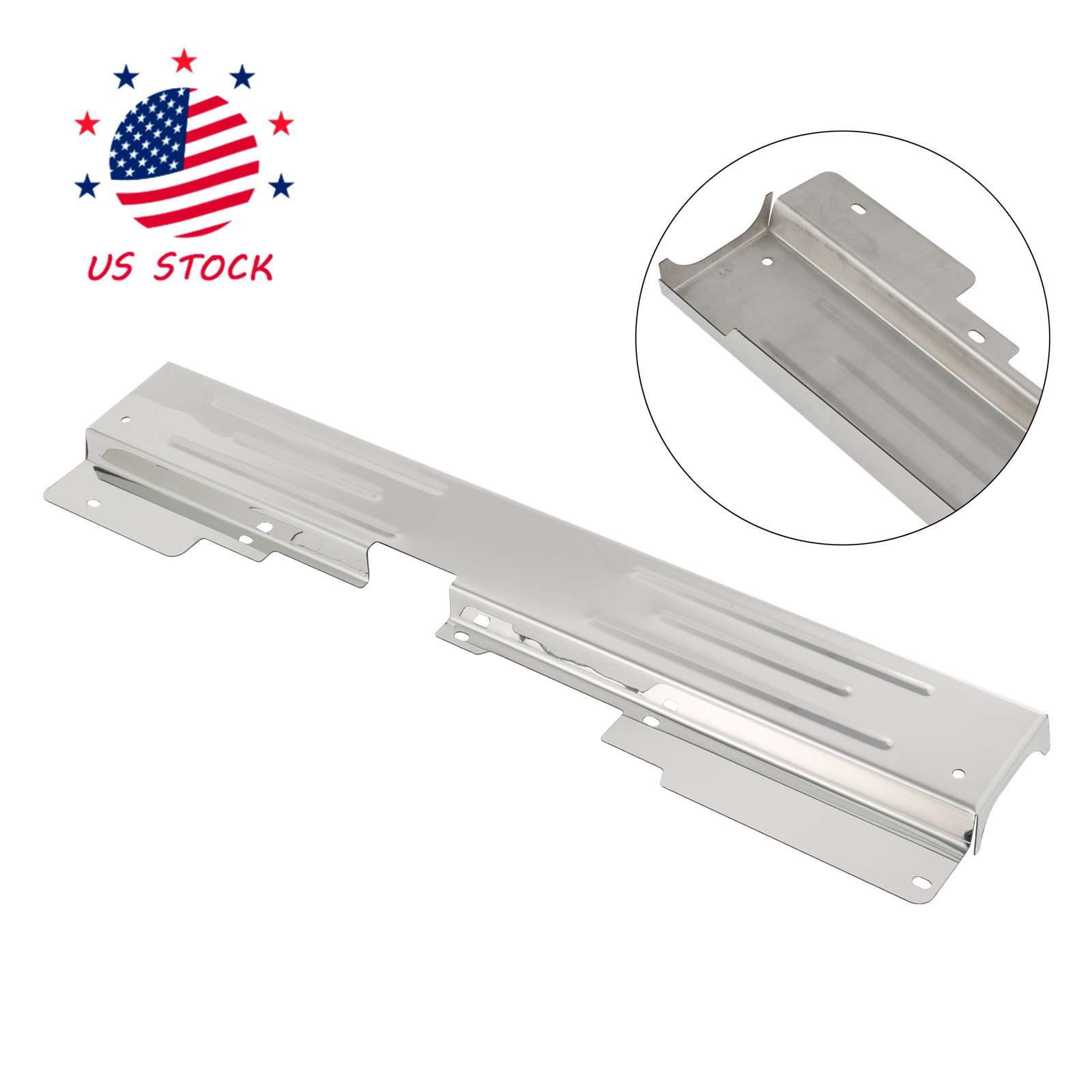 For 1978-1988 G-Body Radiator Support Satin Finish Aluminum Bead Rolled ...