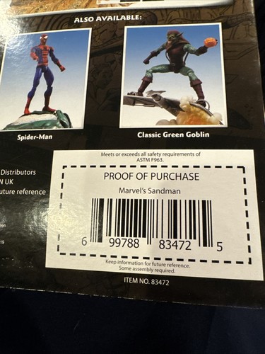 Marvel Select Sandman Diamond Spiderman villain Sinister Six action ...