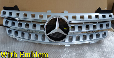 Grill Grille For Mercedes Benz W164 ML320 ML350 ML500 ML550 2005-2008 W ...